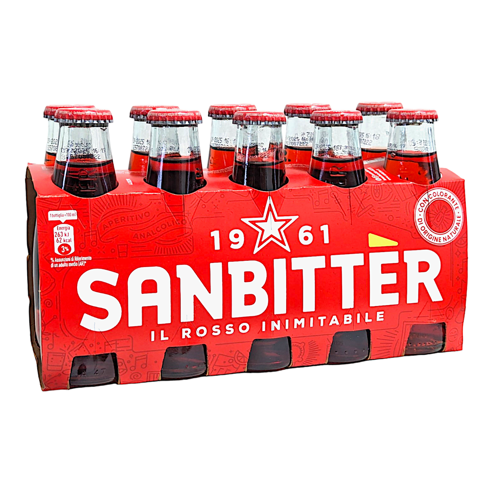 Sanbitter San Pellegrino Red Bitter Non-Alcoholic Aperitif 4 packs (10 ...