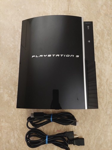 Sony PlayStation 3 PS3 Fat 80GB CECHK01 Console and Power Cord Only ...