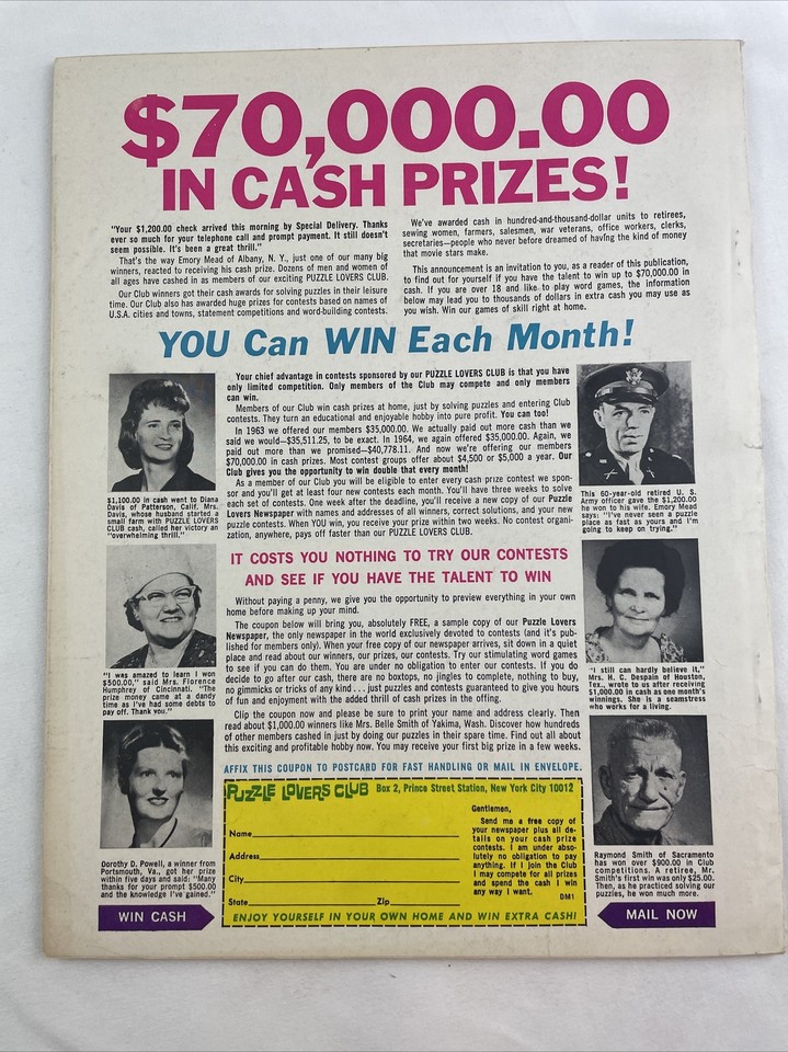 SCREEN STORIES MAGAZINE January 1966 Richard Burton Doris Day Rod ...