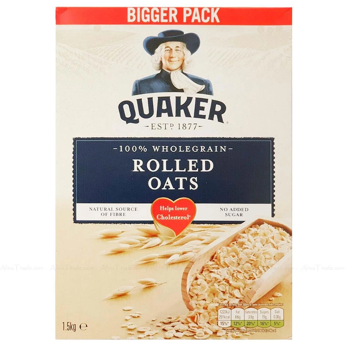 Like Quaker Rolled Oats