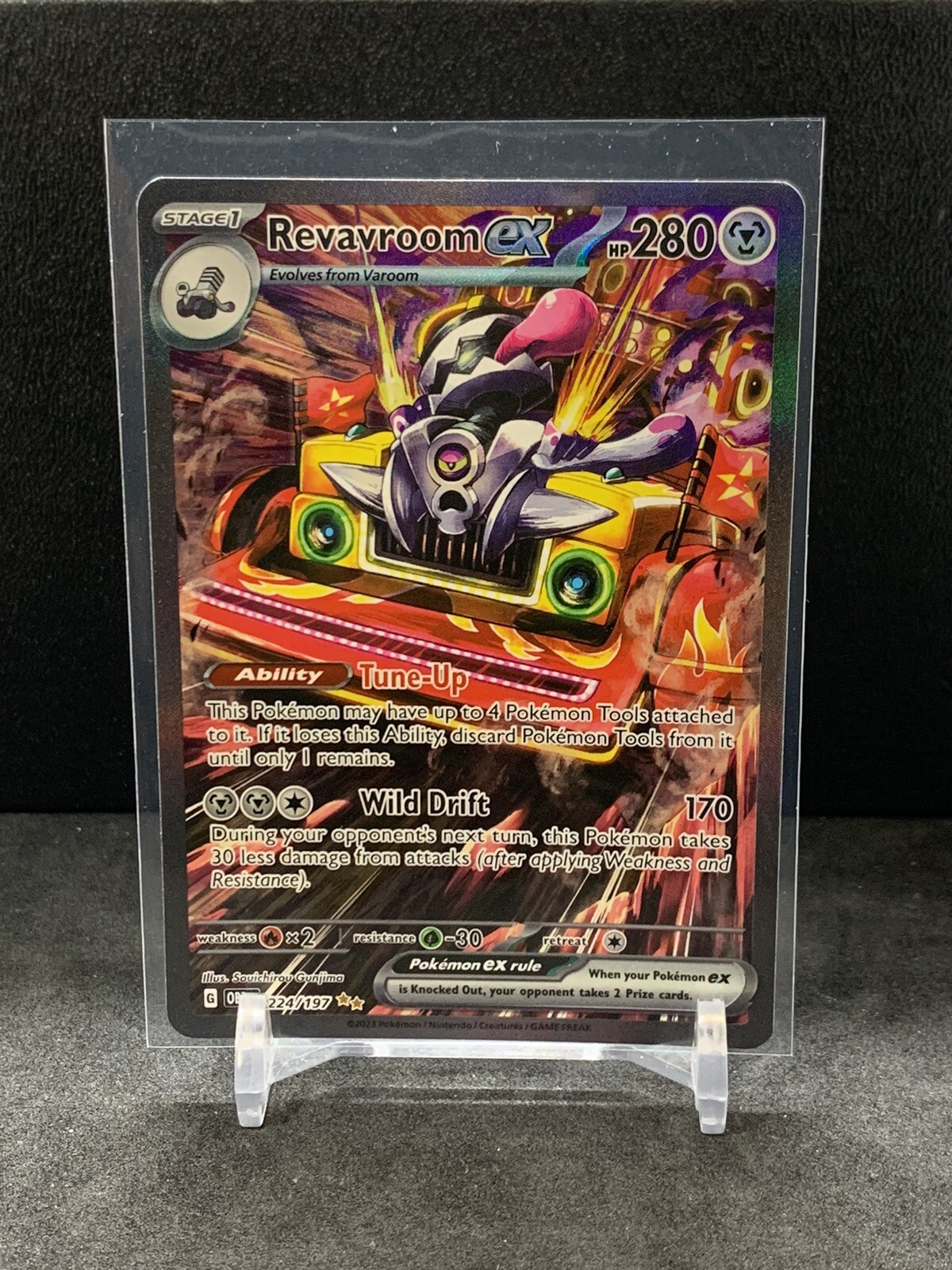 Revaroom ex (224/197) Illustration Rare | Pokemon SV03 Obsidian Flames ...