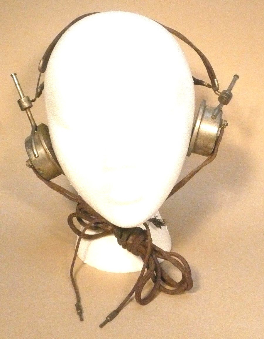 #3 vintage SUMMIT 545 OHM HEADPHONES / ham radio / HAM HORN - Working ...