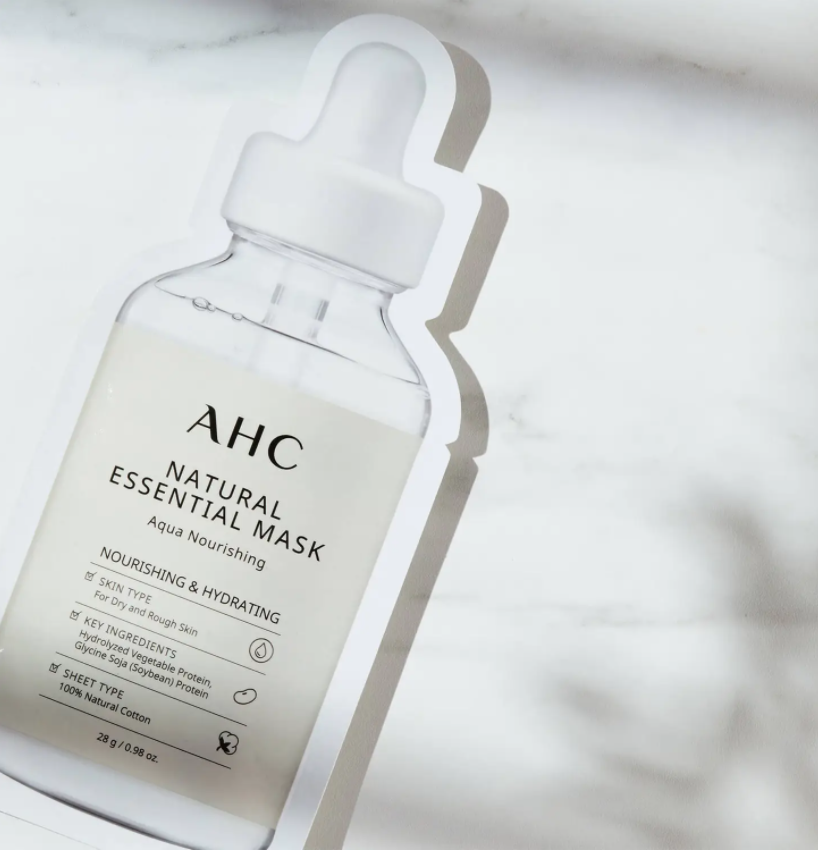 AHC AHC Nourishing Sheet Mask aqua for dry and rough skin hydrating 😊 ...