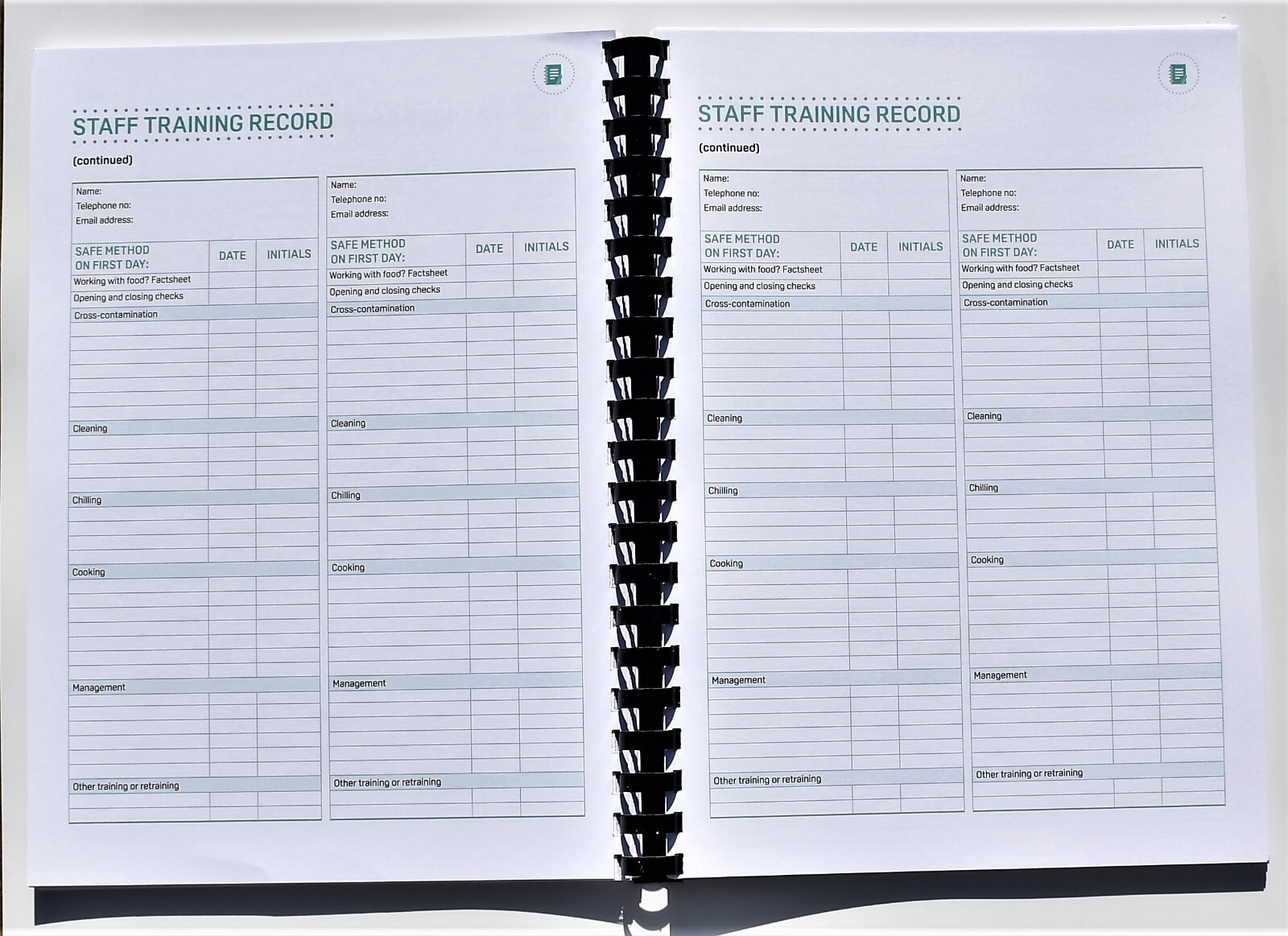 Safer Food Better Business For Caterers Manual 2025 SFBB + 13 Month ...