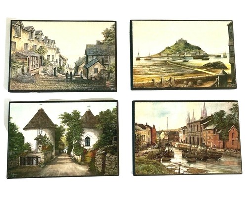 Kevin Platt Prints Collection 4 Prints St Michaels Mount Clovelly ...