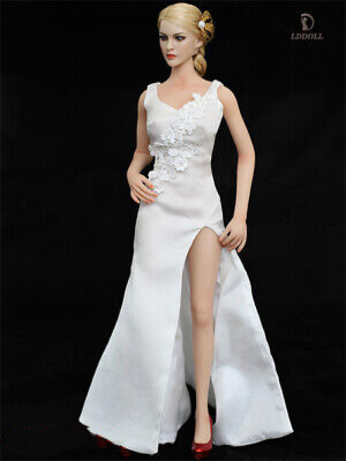 LD DOLL 1:6 European Female Seamless Silicone Body&Head Sculpt Set ...