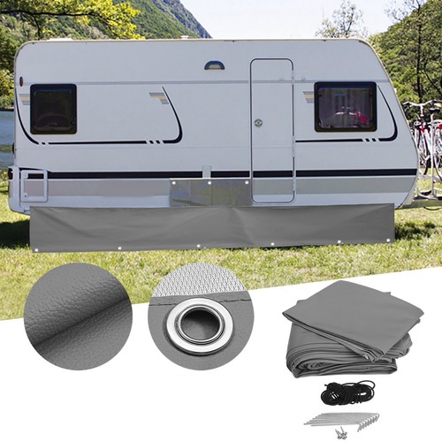 6m /7m Length X 50cm Depth Caravan Awning Mud Draught Skirt / Front ...