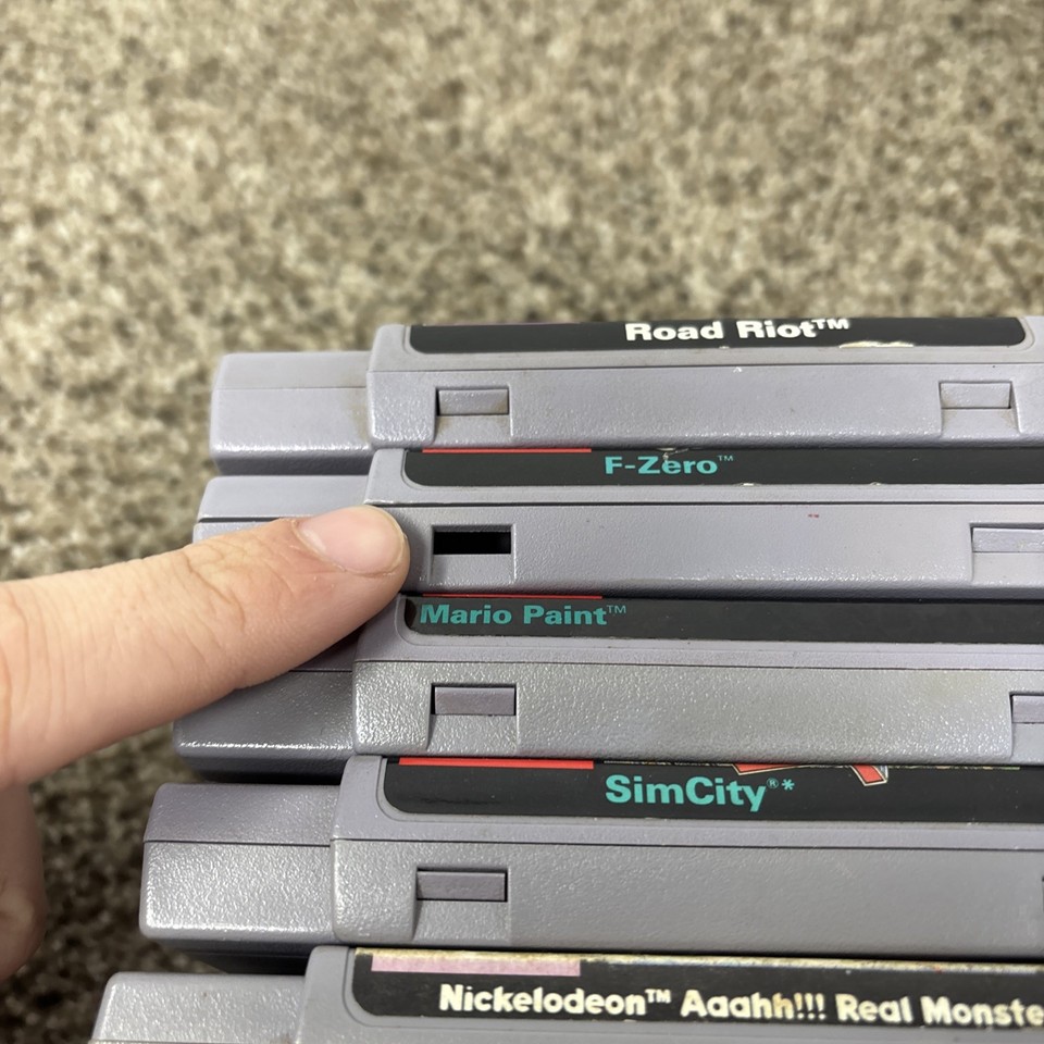 Super Nintendo SNES Game Lot Tested Lot Of 10 Classic Retro Games | eBay