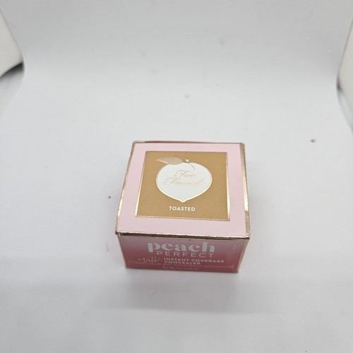 NIB Too Faced Peach Perfect Matte Concealer Full Cover - Toasted ...