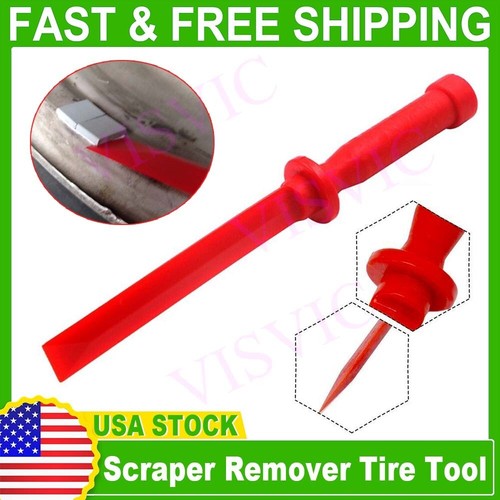 1XRed Adhesive Stick On Tape VT-06S Weight Removal Scraper Tool Tire ...