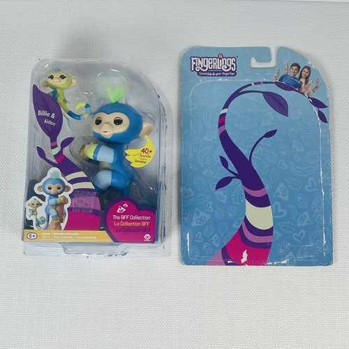 Fingerlings BFF Collection Baby Monkey Billie & Aiden Fingering ...