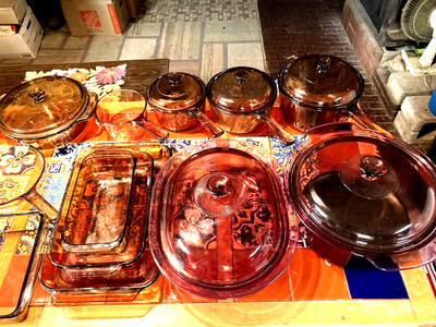 30 pc bundle Visions Visionware Corning Ware Glass Cookware - | eBay