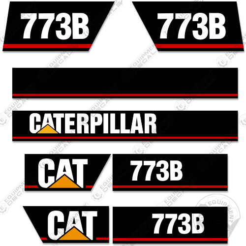 Fits Caterpillar 773B Decal Kit Rock Truck Decals - 7 YEAR OUTDOOR 3M ...