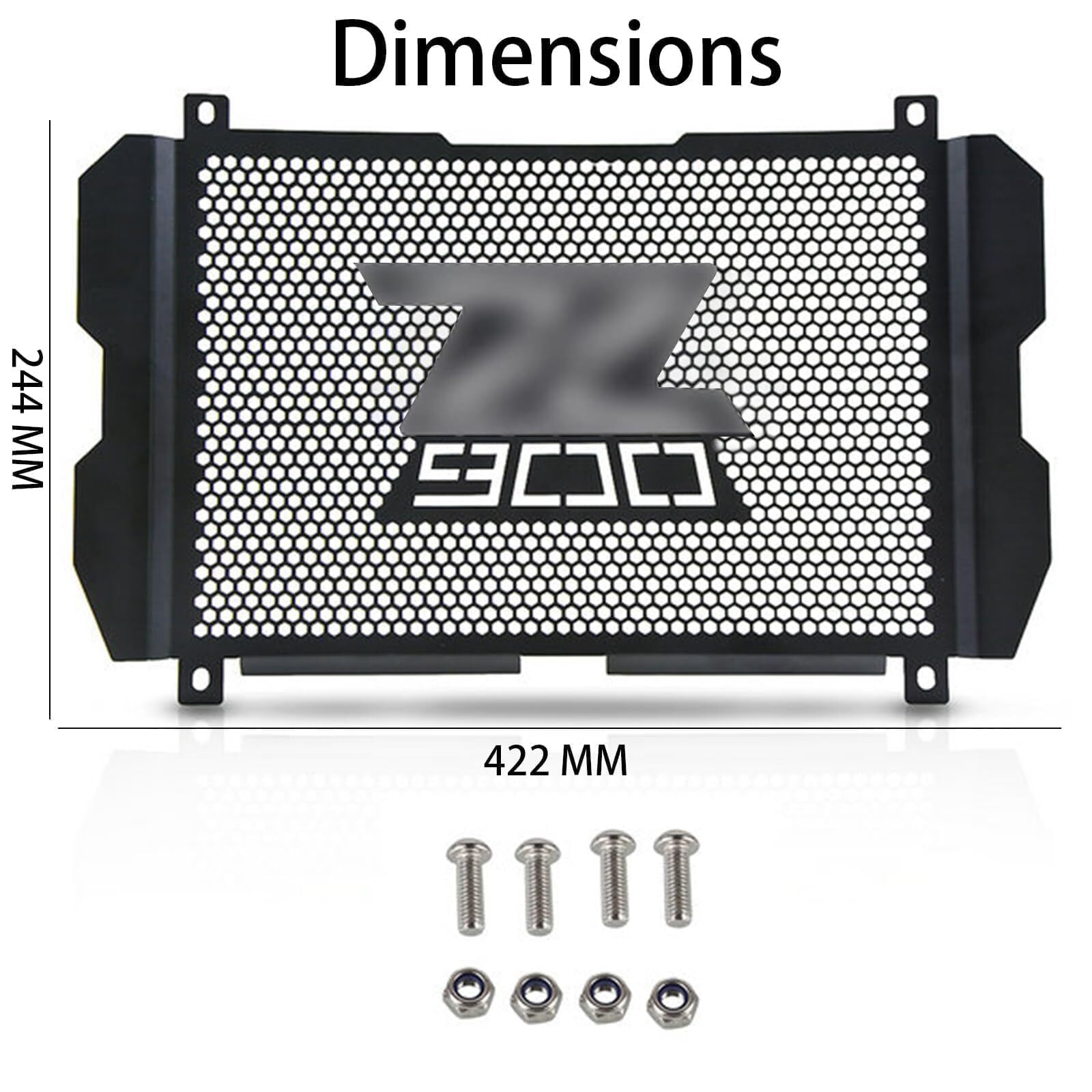 For Kawasaki Z900 z900 2017-2021 2020 2019 Radiator Grille Guard ...