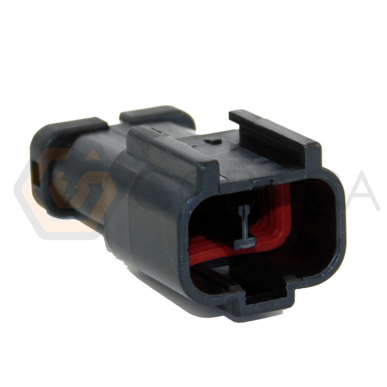 1x Male Connector 2-way for Nissan Trailer Two 999T8-XR010 w/out wire ...