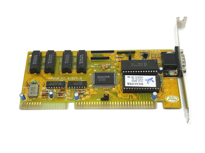 REALTEK RTG3105 512KB VGA Card - ISA Slot | eBay