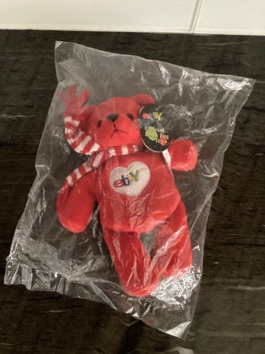 Ebay Ruby the Bear Official Bean Bag Toy Sealed Memorabilia Ebayana | eBay