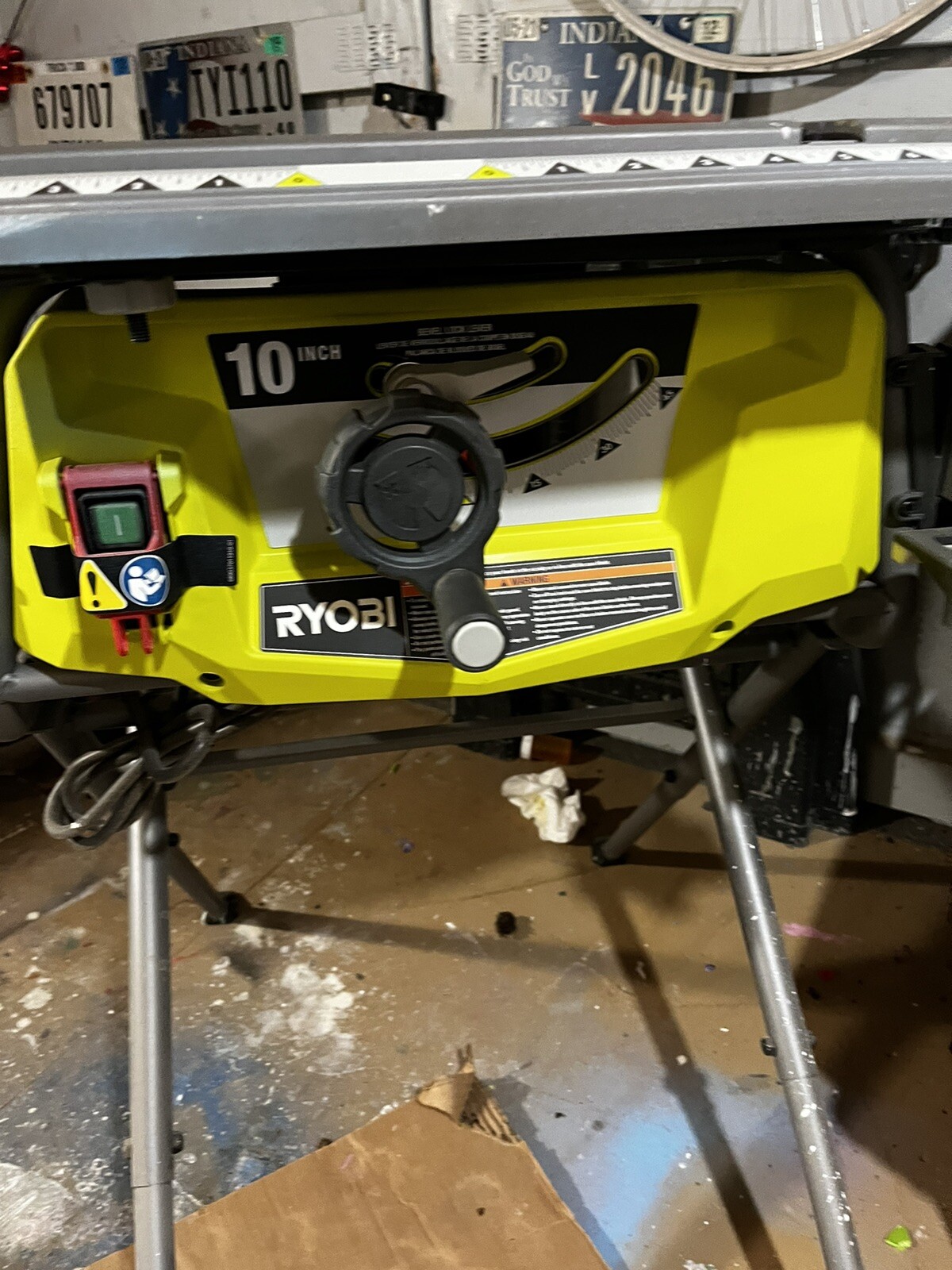 Ryobi RTS12 Folding Table Saw 33287181209 | eBay