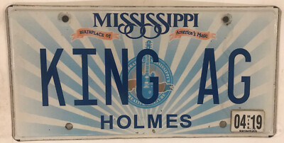 Vanity KING AG license plate Agamemnon Agrippa Aguila Agnarr Frozen ...