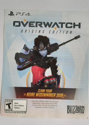 Noire Widowmaker Skin in Overwatch for PlayStation 4 - Works on ...