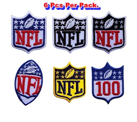 NF L🏈Football league Patch Embroidery Iron,Sew on(Select options) Thai ...