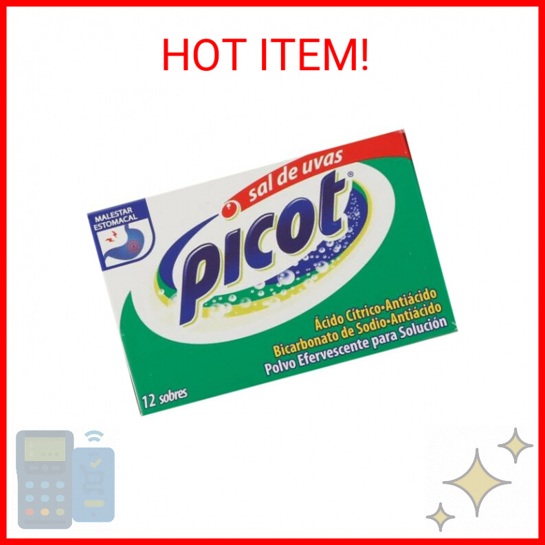 Sal de Uvas Picot, Effervescent Powder Solution, Antacid, 0.17 Oz, 1 ...