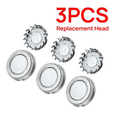 3Pcs For Philips HQ30/HQ40 Shaver Electric Razor Blades Heads Cutter ...