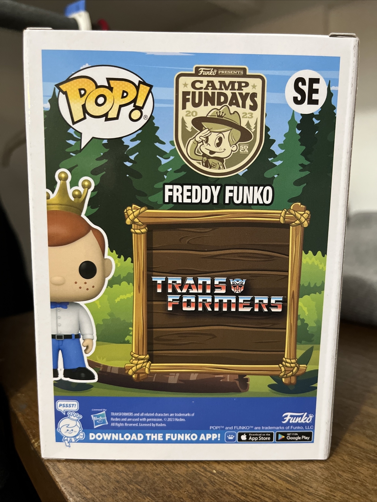Funko POP! Freddy Funko as Megatron Camp Fundays SDCC 2023 (LE of 3,000 ...