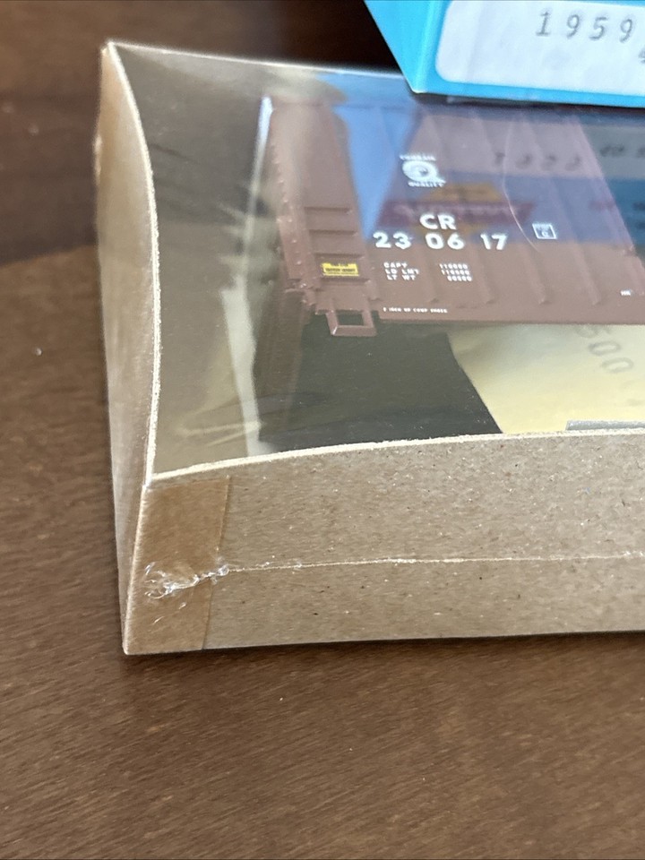 HO SCALE ATHEARN 1959 CONRAIL 40’ HIGH CUBE CAR KIT NEW Sealed #230617 ...