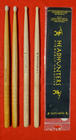 2 Pair "POWERTIP & HEADHUNTERS *CCC Drum Sticks - Nylon Tip & Wood Tip ...