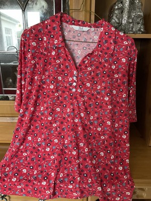 Isle Essentials Ladies Shirt Sleeve Top 18-20 VGC | eBay UK