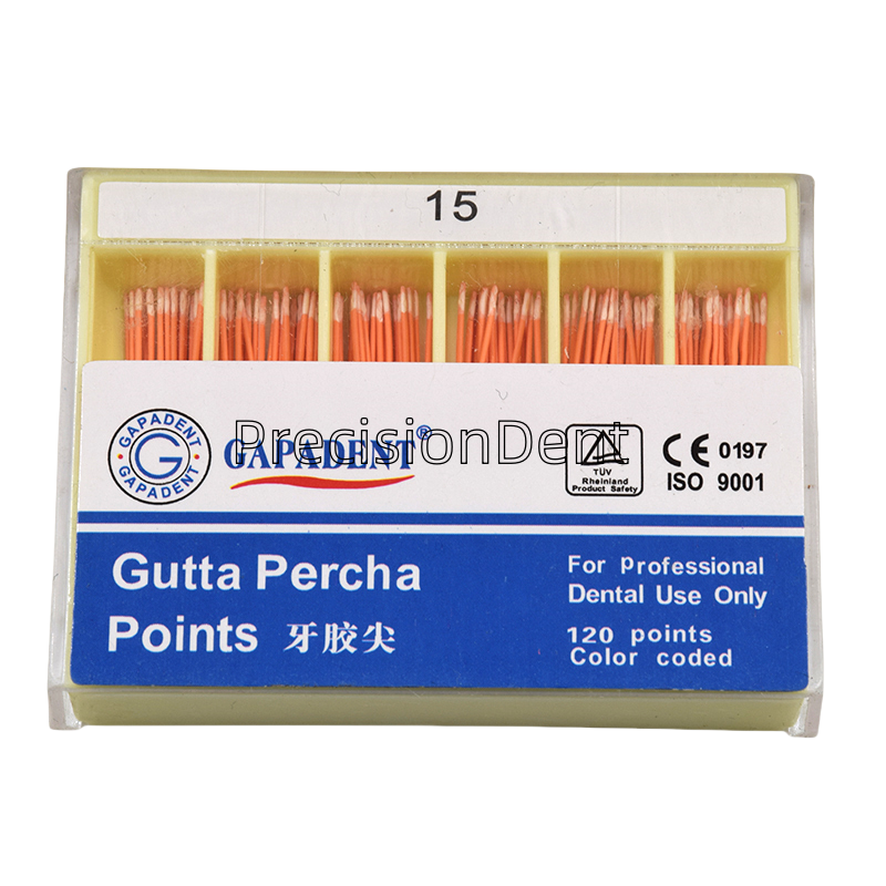 Dental Endo Gutta Percha Points/Absorbent Paper Points Taper 0.02/0.04 ...