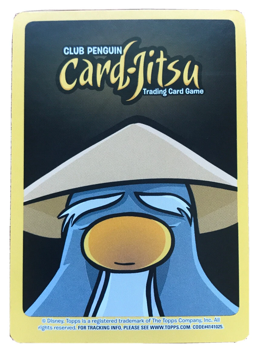 Club Penguin Sensei Card
