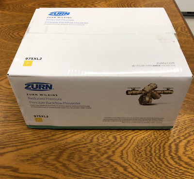 Zurn Wilkins 1-975XL2 1" Reduced Pressure Zone Backflow Preventer Lead ...