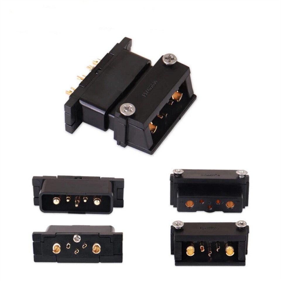 Hailong Battery Power Discharge Connector Plug 4 Pins 5 Pins Male ...