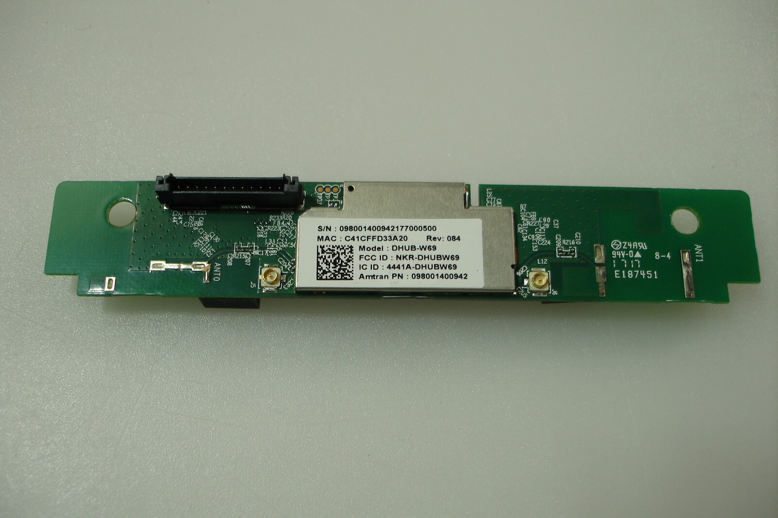 0980-0140-0942 Vizio WIFI Module Board (DHUB-W69) for M65E0 M55E0 | eBay