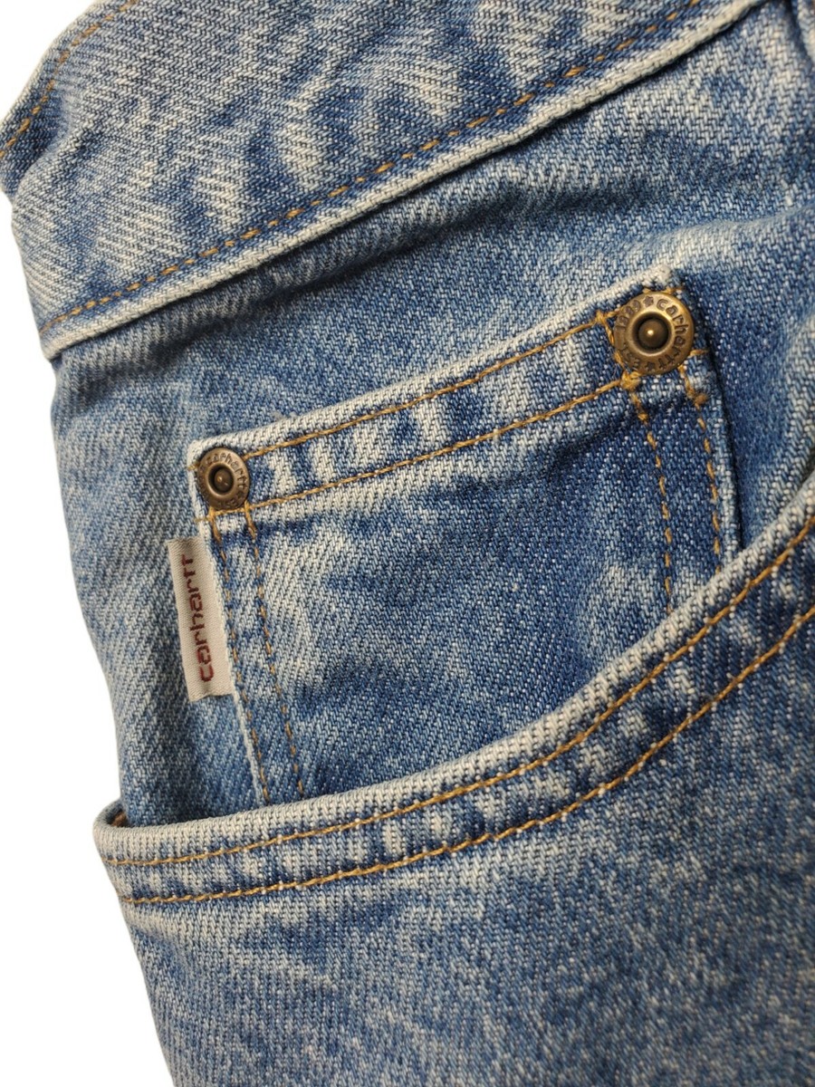 Carhartt B460 LVB Relaxed Fit Men's 38x30 Light Wash Jeans Carhartt B460 LVB Relaxed Fit Men's 38x30 Light Wash Jeans