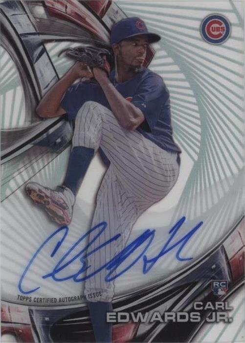 2016 Topps High Tek - Autographs Carl Edwards Jr. #HT-CE (AU, RC) for ...