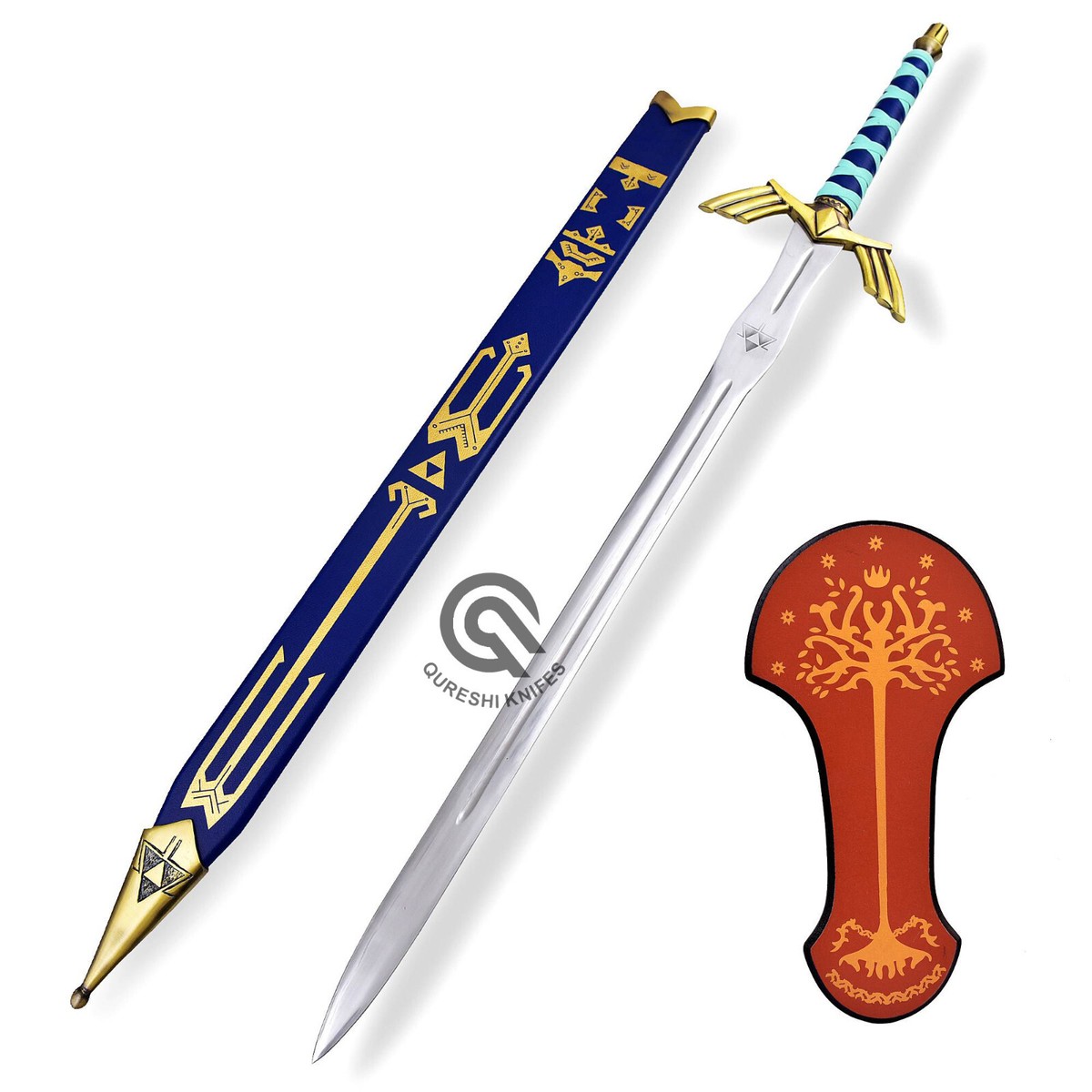 Master Sword NEW! 11" Mini Black Stainless Legend Of Zelda