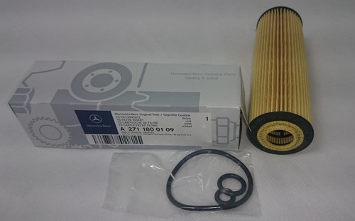 Genuine Mercedes-Benz OM271 C-Class Oil Filter 180-200 Kompressors ...