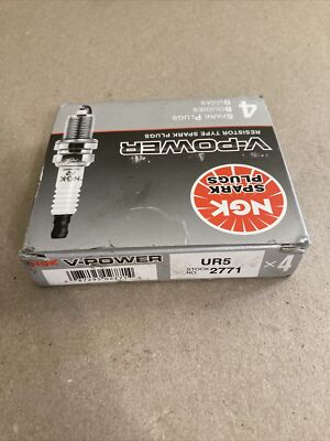 4 Plugs of NGK V-Power Spark Plugs 2771 / UR5 | eBay