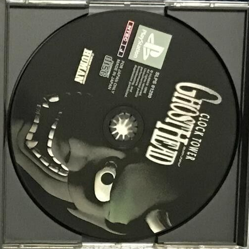 PS1 PS PlayStation 1 clock tower ghost head Japanese Tested Genuine ...
