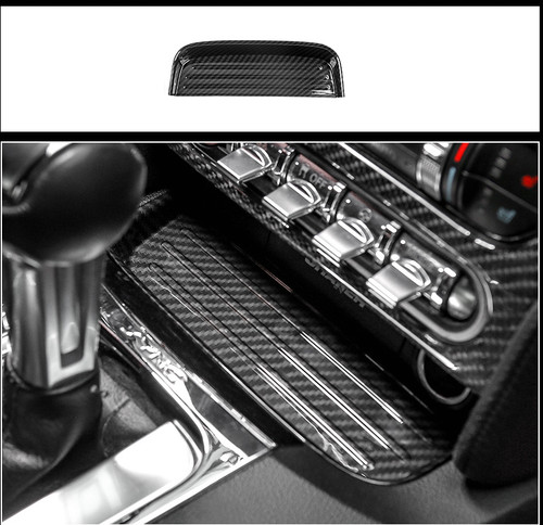 Carbon Fiber Interior Center Change Coin Tray Box For Ford Mustang 2015 ...