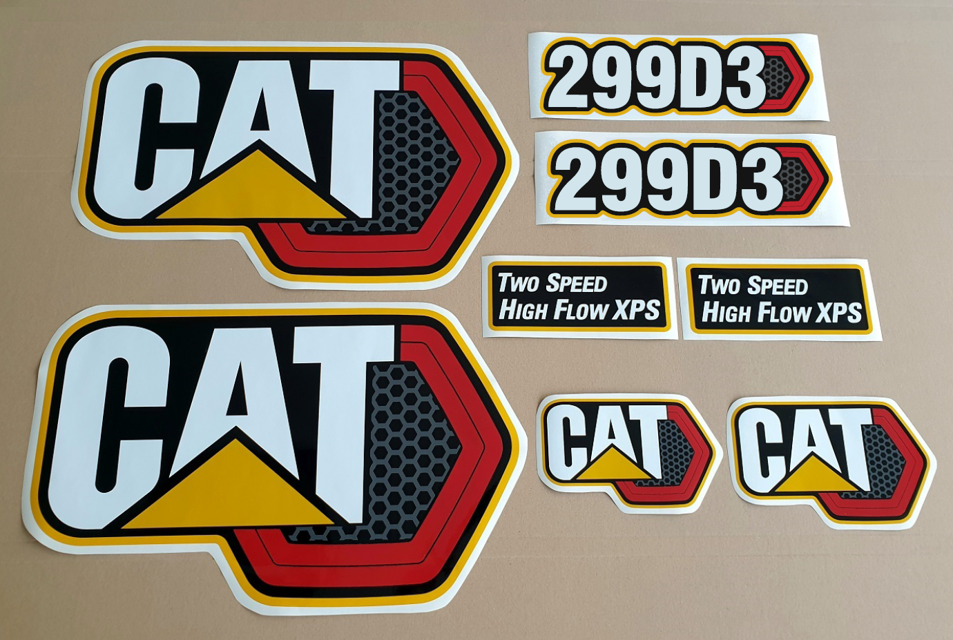 299D3 STICKER SET SKID STEER DECAL KIT TRACK LOADER 299 D3 Y1 | eBay