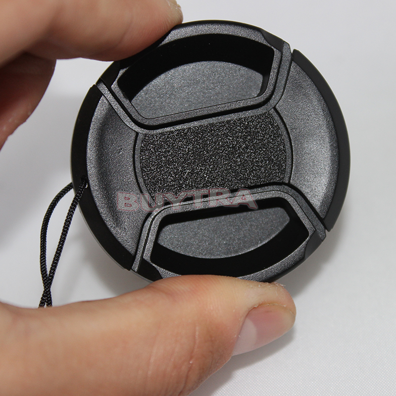 HU 46mm Center Pinch Snap on Front Cap Cover For Camera Lens Filter ...
