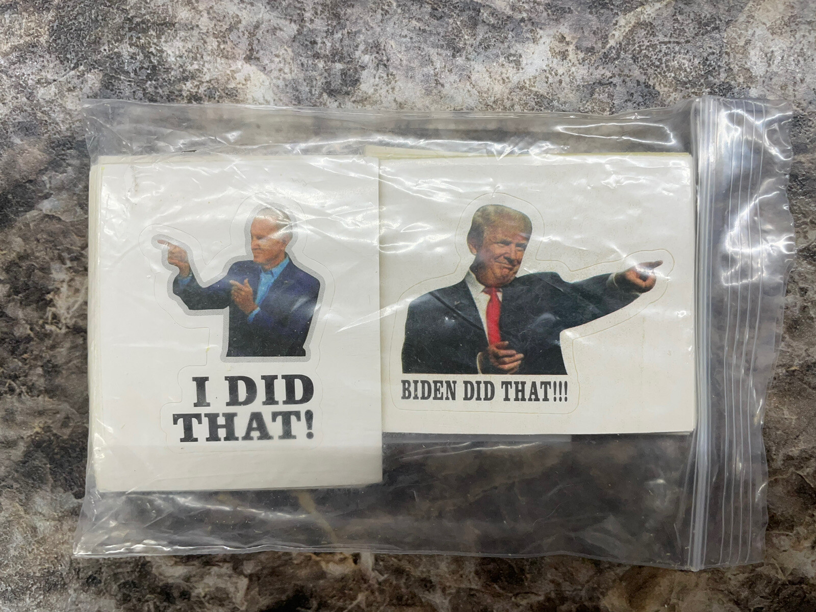 100 Count I Did That, Biden Did That Vinyl Stickers | eBay