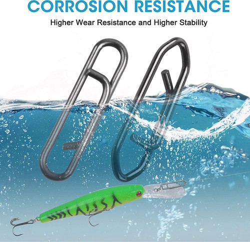 Fast Fishing Power Clips Stainless Steel Clip Connector Quick Change ...