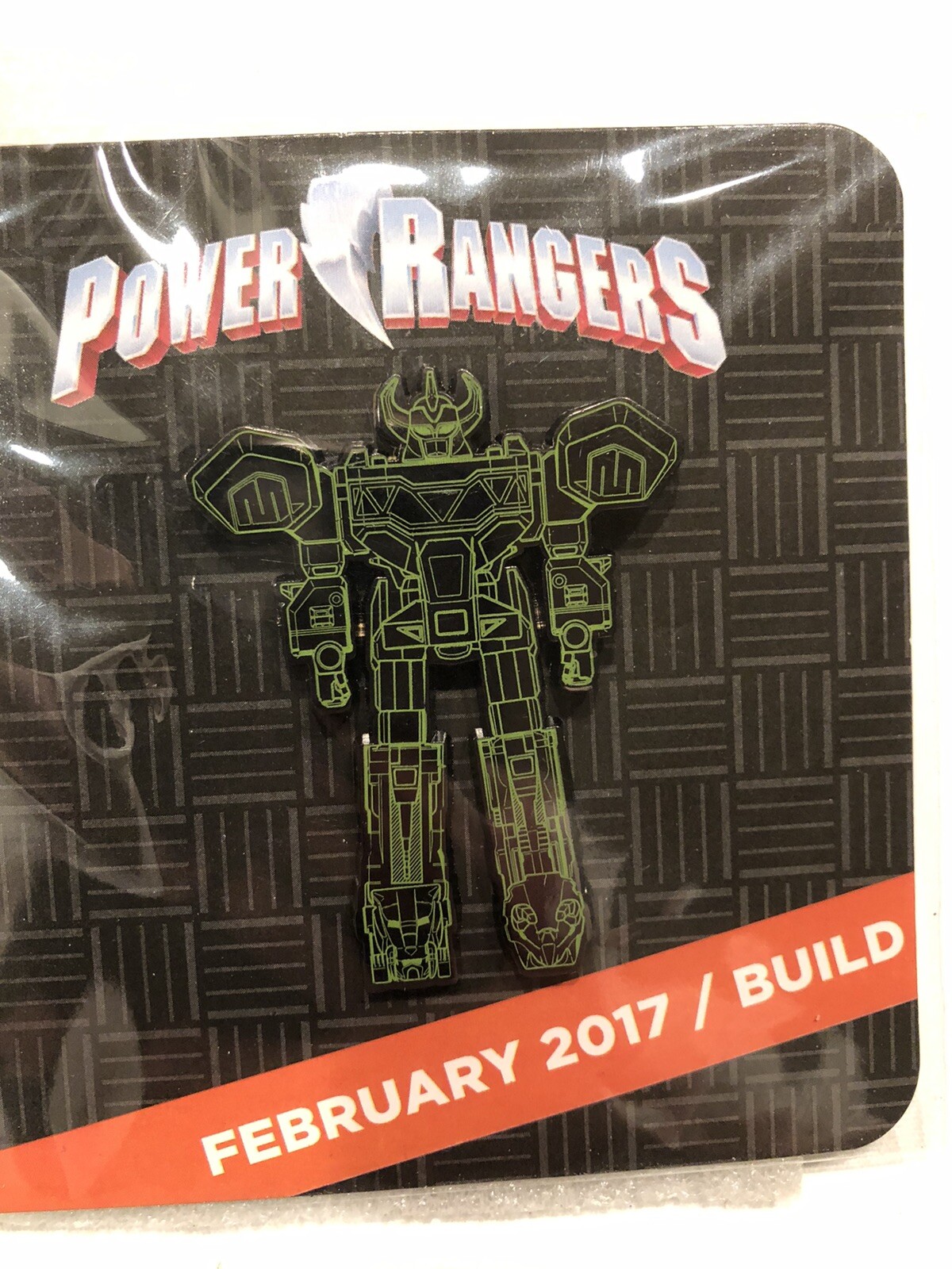 Power Rangers Megazord Schematic Blueprint Lapel Pin Free Ship in USA ...