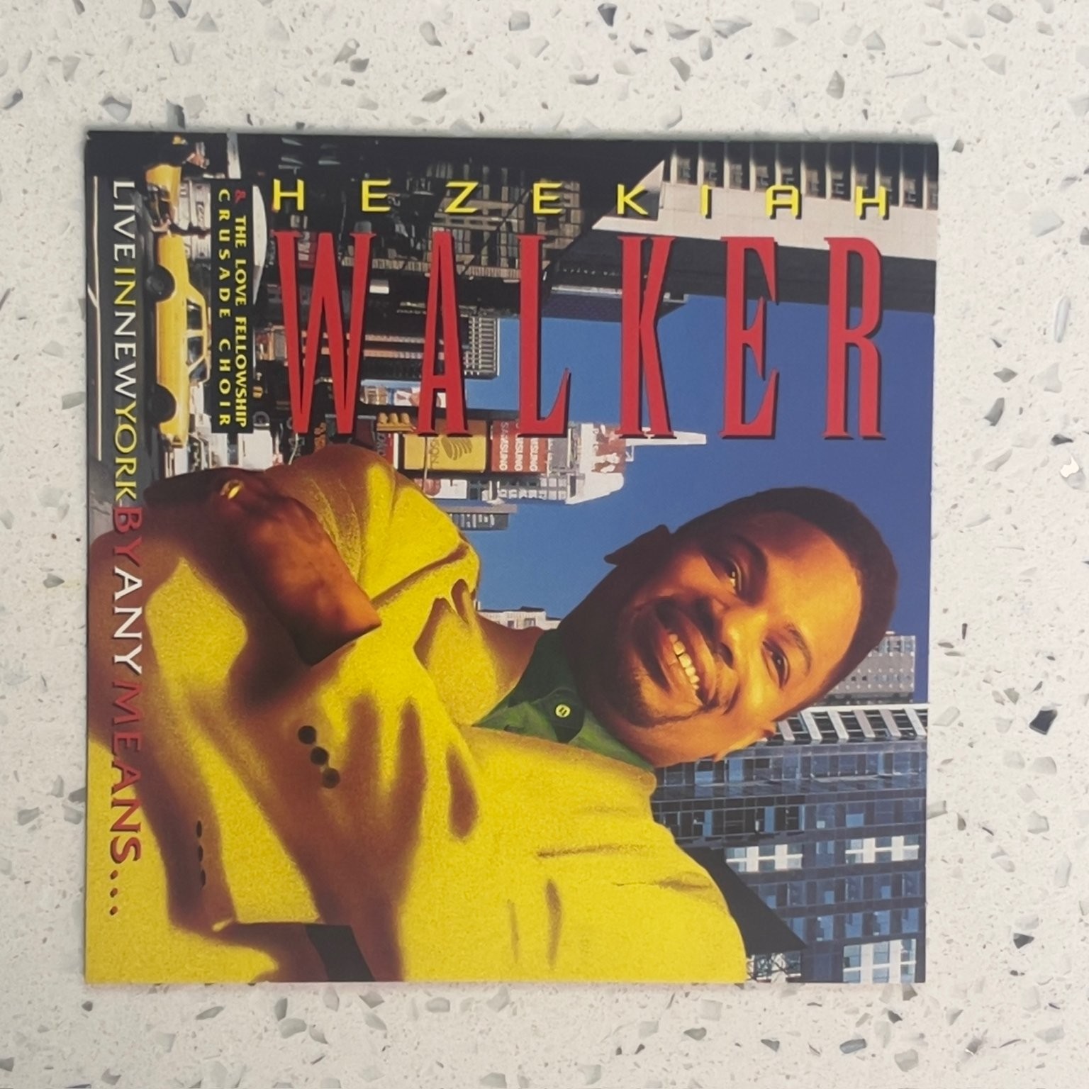 Hezekiah Walker – Live In New York By Any Means... CD 1995 Gospel ...