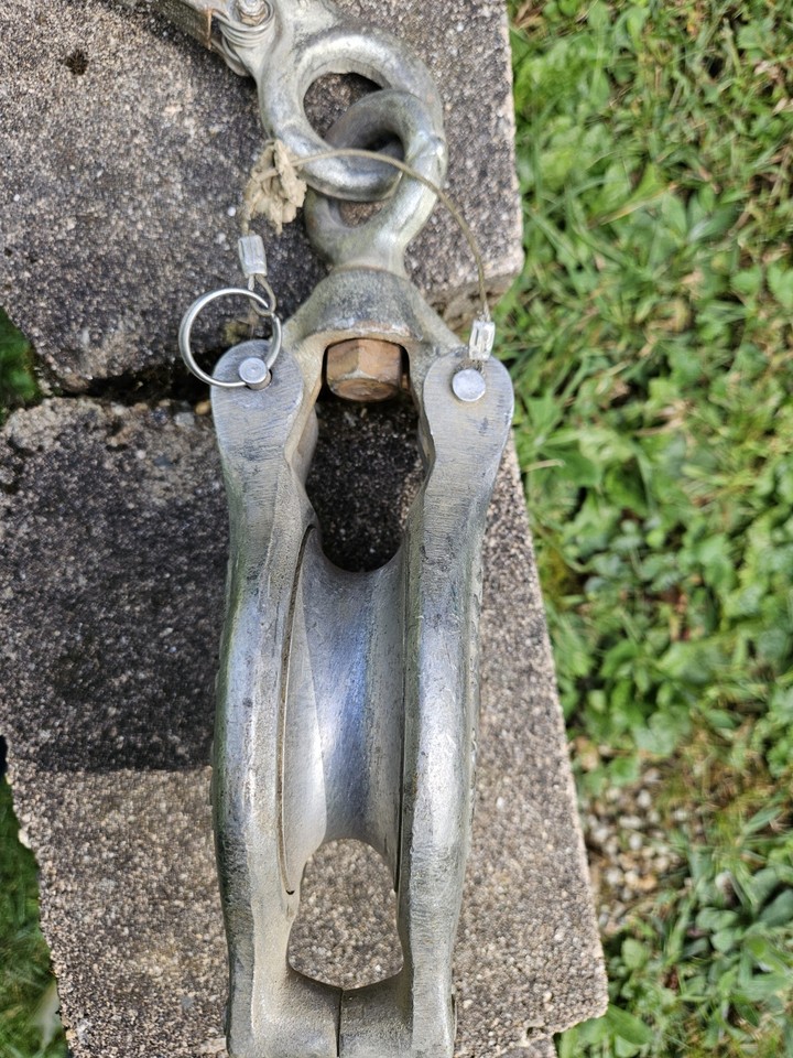 WESTERN POWER PRODUCTS 404 SNATCH BLOCK PULLEY ALUMINUM LINESMAN | eBay